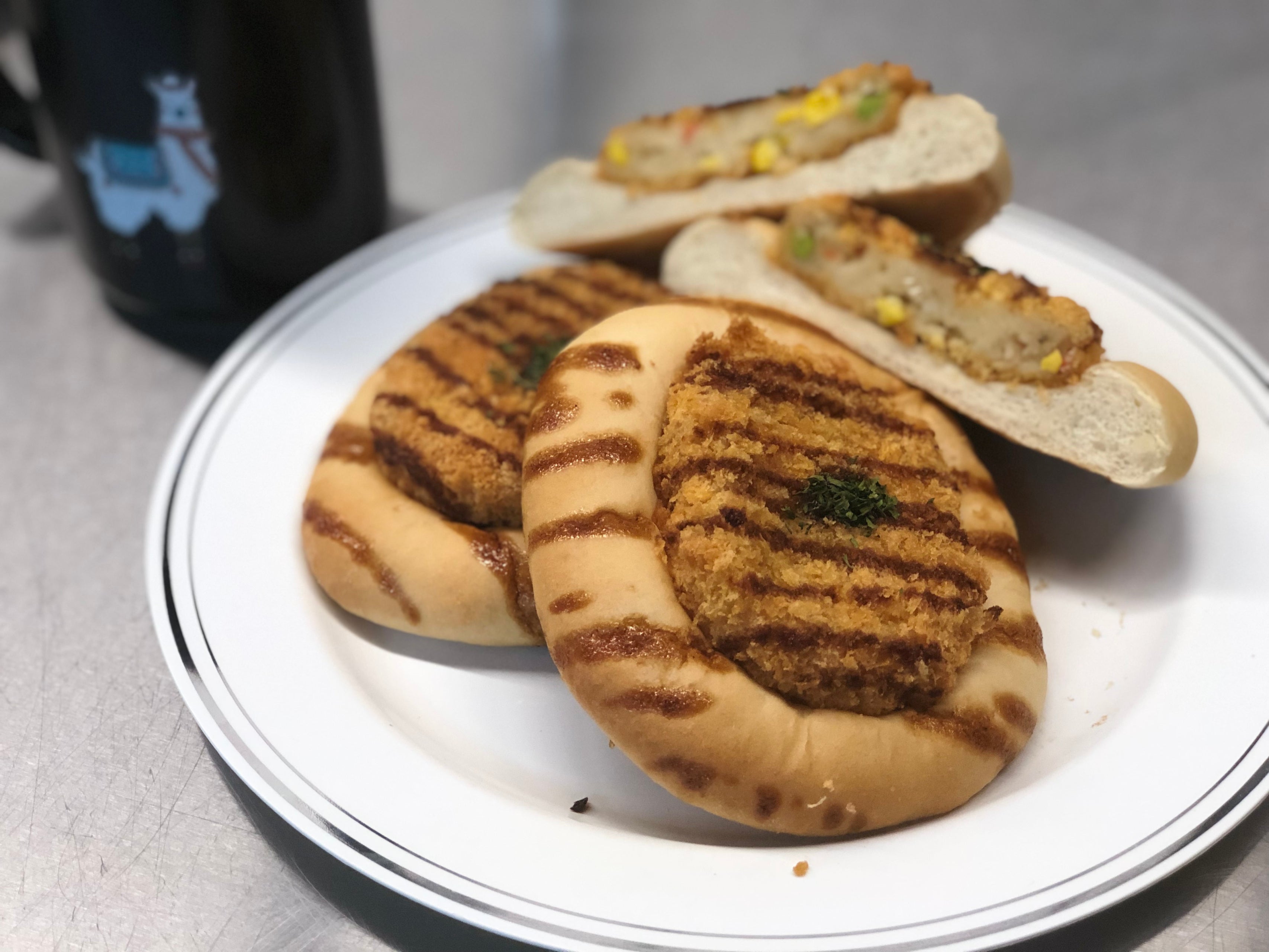 Croquette Bun (Veggie) / コロッケパン(野菜) | Kanadell Japanese Bakery